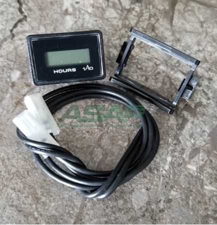 Hour Meter for Onan, 9-64VDC 4-Pin Box [302-2048-A]